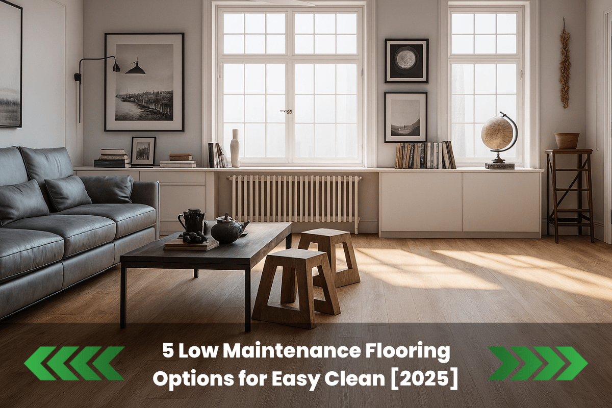 5 Low Maintenance Flooring Options for Easy Cleaning 2025